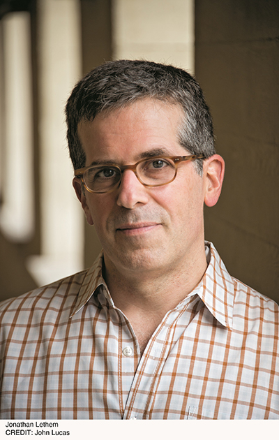 Jonathan Lethem photographed on the campus of Pomona College. • Cuarto ...