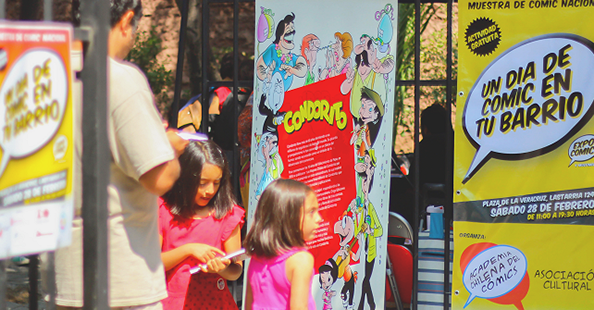 Un día de comic en tu barrio • Cuarto Mundo