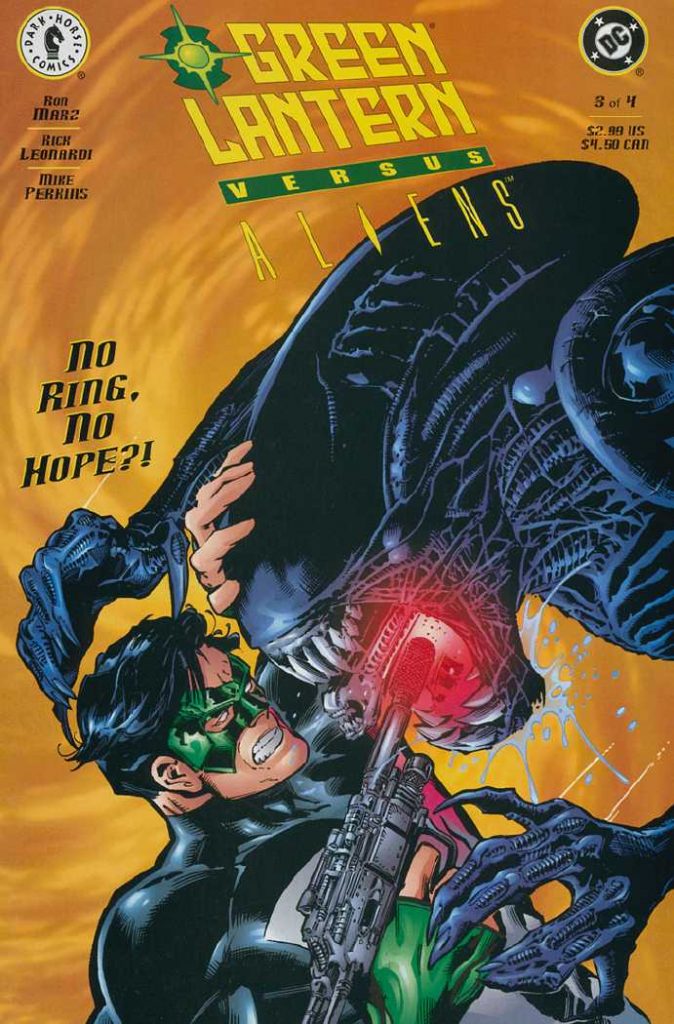 "Green Lantern vs Aliens" (2000): el legado y el terror • Cuarto Mundo