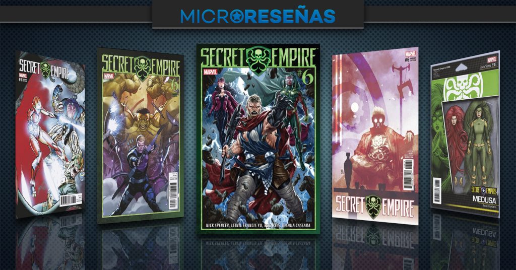 MR - "Secret Empire" #006: Steve, Tony, el Dr. Banner y Mr. Smash ...