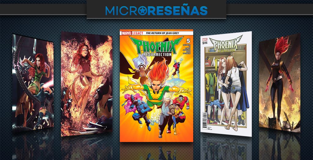 MR - "Phoenix Resurrection" #005: red hot Jean Grey • Cuarto Mundo