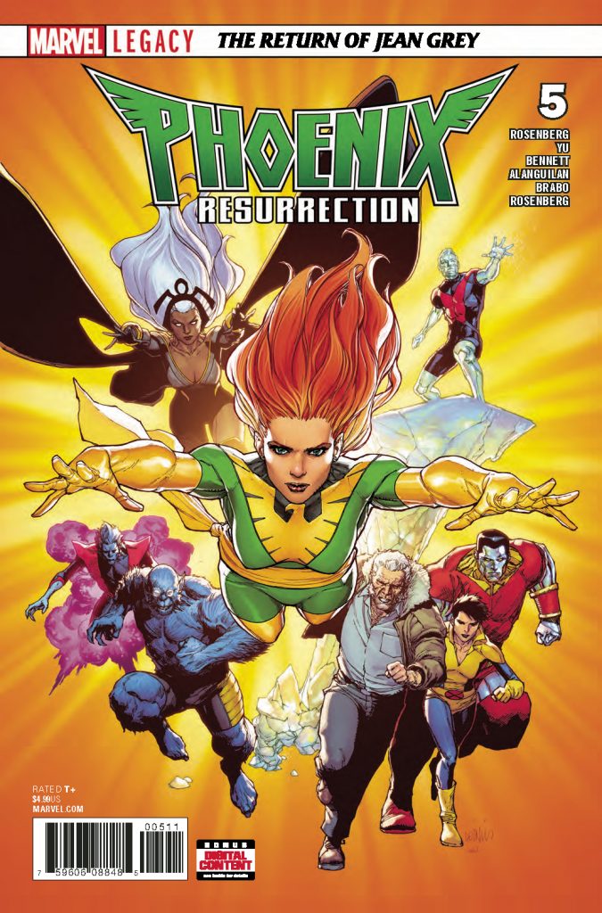 MR - "Phoenix Resurrection" #005: red hot Jean Grey • Cuarto Mundo