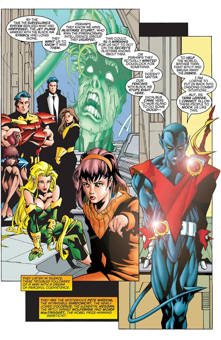 "Excalibur" (1994) de Warren Ellis: el fin de la inocencia • Cuarto Mundo