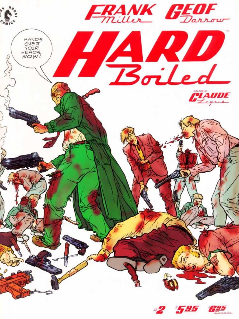 "Hard Boiled" (1990) de Frank Miller y Geof Darrow: gramática violenta ...