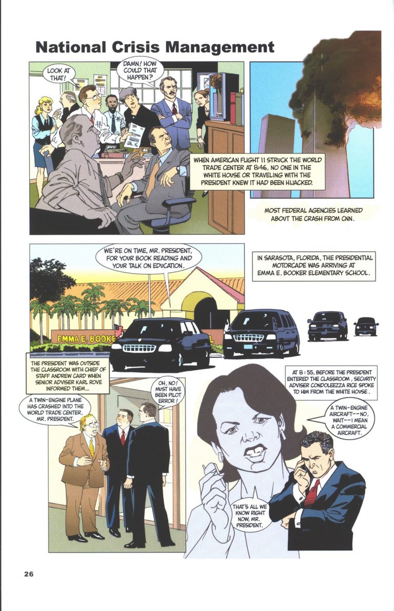 "The 9/11 Report: A Graphic Adaptation" (2006): a la sombra de las ...