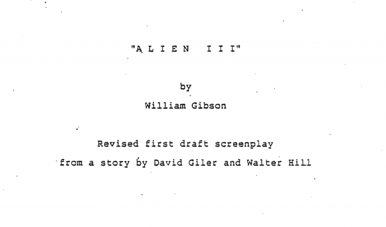 "Alien 3: The Unproduced Screenplay" (2019) de Gibson y Christmas ...